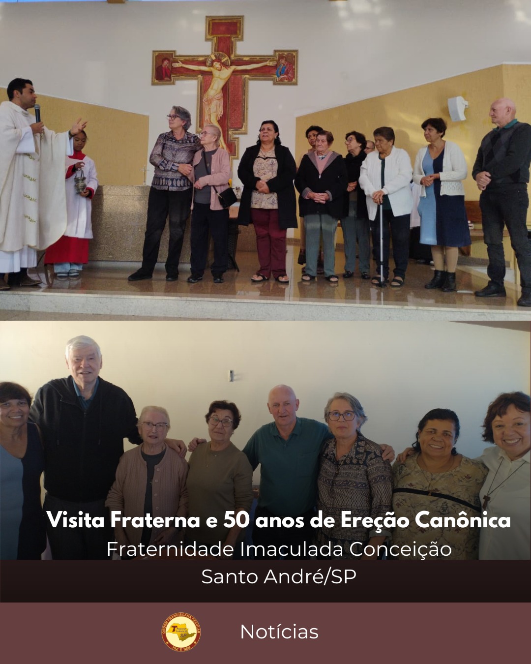 Visita Fraterna – Fraternidade Imaculada Conceição,Santo André – 2025 ...